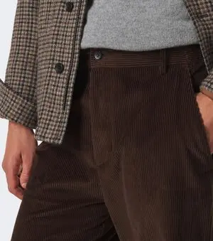 Moncler Cotton Corduroy Straight Pants