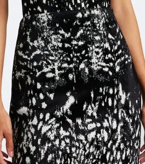 TOM FORD Jacquard Velvet Pencil Skirt
