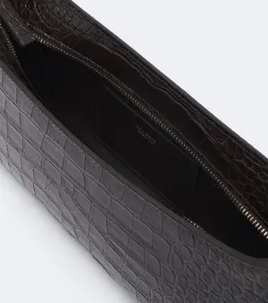 TOM FORD Arc Small Croc-effect Leather Shoulder Bag