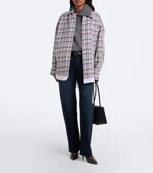 7 For All Mankind Faded Straight Jeans