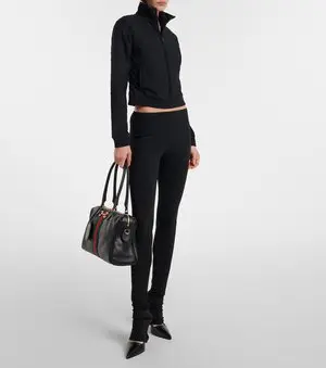 Gucci Borsetto Large Leather Tote Bag