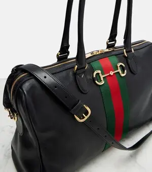 Gucci Borsetto Large Leather Tote Bag