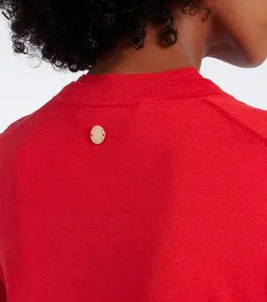 Carolina Herrera Wool And Silk-blend Cardigan