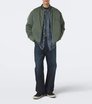 Visvim Langer Cotton And Silk Chambray Shirt