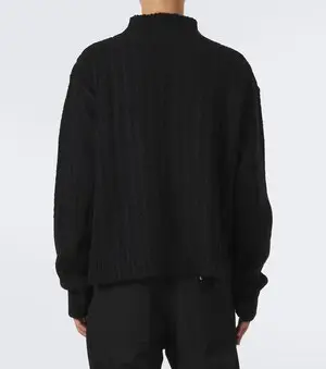 Rick Owens Turtle Cashmere And Silk Sweater