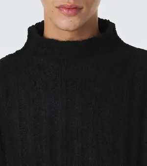 Rick Owens Turtle Cashmere And Silk Sweater