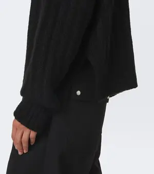 Rick Owens Turtle Cashmere And Silk Sweater