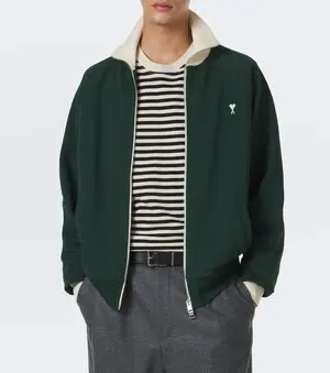 AMI Paris De Coeur Cotton Jersey Sweatshirt
