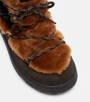 Bogner Chamonix Suede Snow Boots