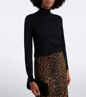 Carolina Herrera Wool And Silk-blend Sweater