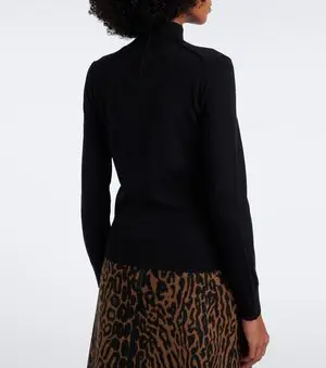 Carolina Herrera Wool And Silk-blend Sweater
