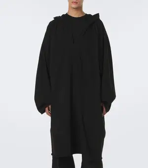 Rick Owens Cotton Jersey Hoodie