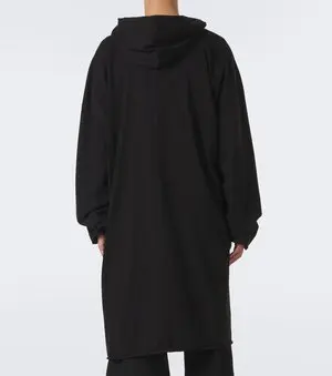 Rick Owens Cotton Jersey Hoodie