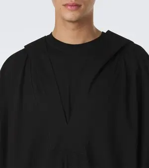 Rick Owens Cotton Jersey Hoodie