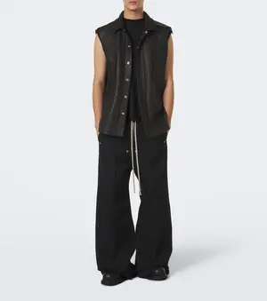 Rick Owens Sl Leather Vest