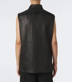Rick Owens Sl Leather Vest