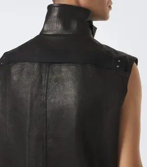 Rick Owens Sl Leather Vest