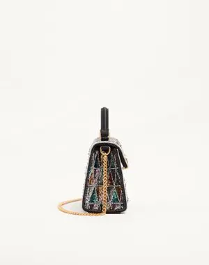 Valentino Garavani Vsling Embroidered Mini Handbag