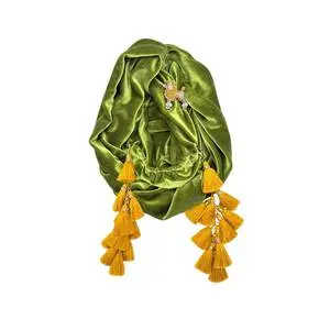 JULIA CLANCEY Poodle Olive Chacha Turban