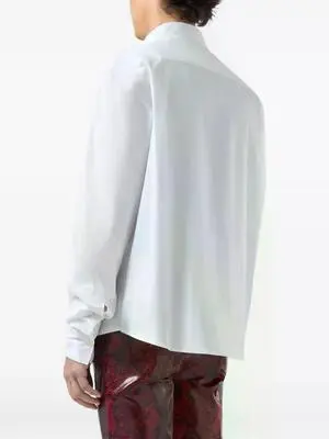 Gcds Logo-embroidered Shirt