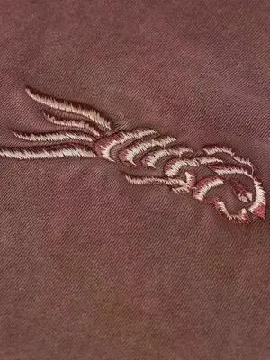 Scotch & Soda Embroidered Washed Hoodie