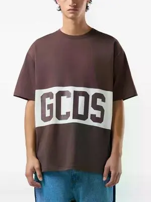 Gcds Logo-print Drop-shoulder T-shirt