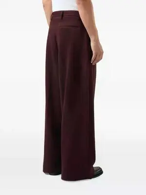 Gcds Pleated Wide-leg Trousers