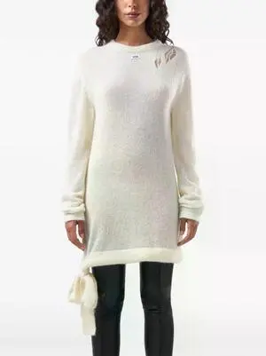 Gcds Webnet Knitted Mini Dress
