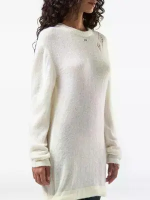 Gcds Webnet Knitted Mini Dress