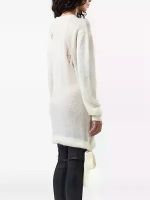 Gcds Webnet Knitted Mini Dress