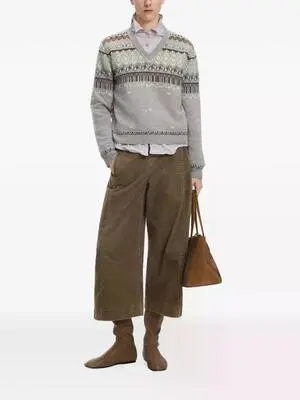 JNBY Corduroy Wide-leg Trousers