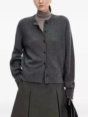 JNBY Distressed Cropped Cardigan