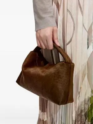 JNBY Pony Leather Clutch Bag