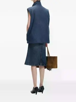 JNBY Washed Padded Denim Gilet