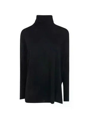 ABSOLUT CASHMERE Clara Roll-neck Sweater - Black