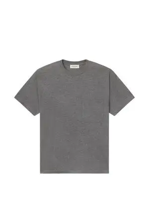 FRAME Chest-pocket Cotton T-shirt - Grey