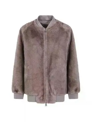 VALENTINI 1972 Reversible Faux-fur Bomber Jacket