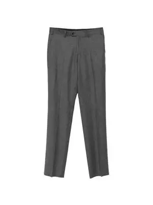 Paul Smith Pressed-crease Tailored Trousers - Grey