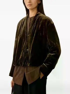 LESS Velvet Puffer Jacket