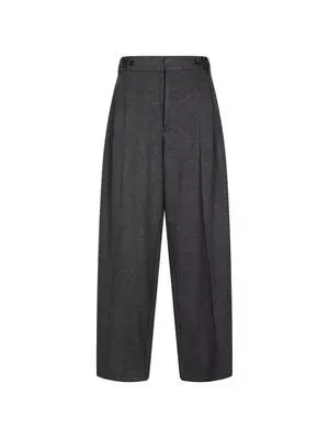 CROQUIS Pleat-detail Trousers