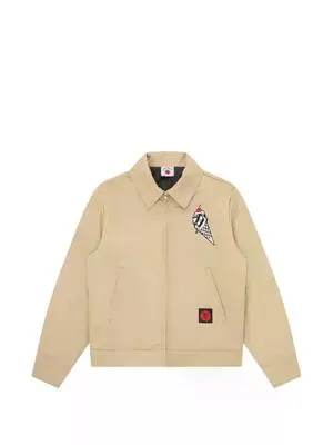 ICECREAM Cone Zip-up Shirt Jacket - Neutrals