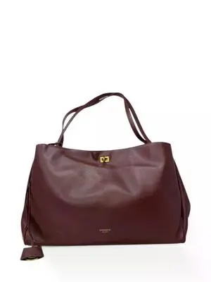 AVENUE 67 Aisha Twist-lock Fastening Tote Bag - Red
