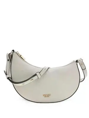 Guess Tosca Crescent-shaped Crossbody Bag - Neutrals