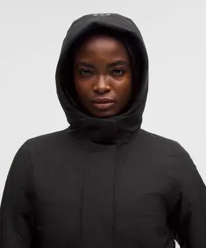 Lululemon Waterproof Insulated Cinch-waist Parka - Black