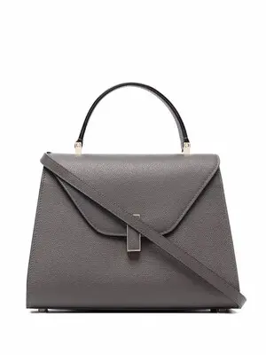 VALEXTRA Medium Tote Bag "iside - Gray