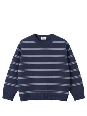 IL GUFO Sweater Round Neck "round Neck Sweater - Blue
