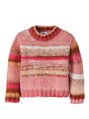 IL GUFO Round Neck Sweater Red