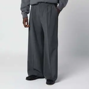 THESTROY Dark Inno Trousers In Wool Blend