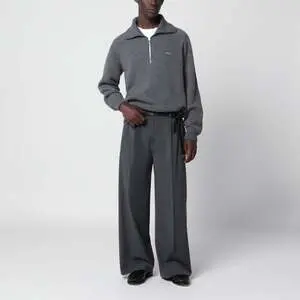 THESTROY Dark Inno Trousers In Wool Blend