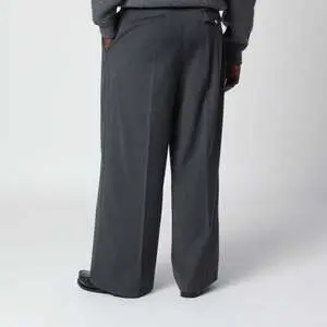 THESTROY Dark Inno Trousers In Wool Blend